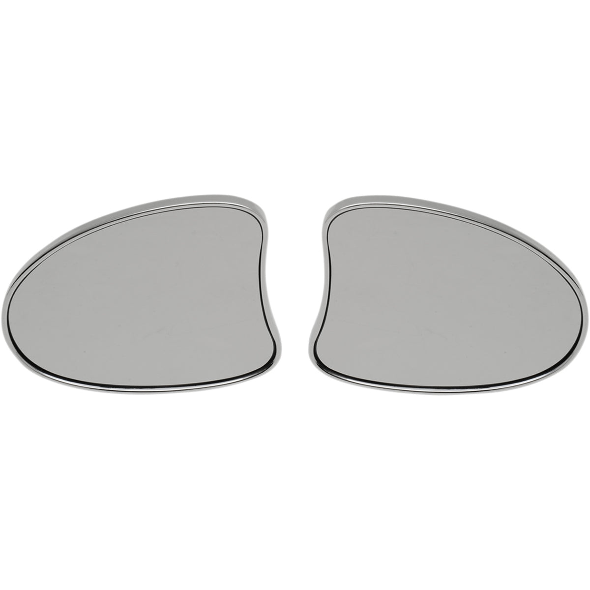 DRAG SPECIALTIES 0640-1096 Deluxe Fairing Mount Mirror Mirrors - Side ...