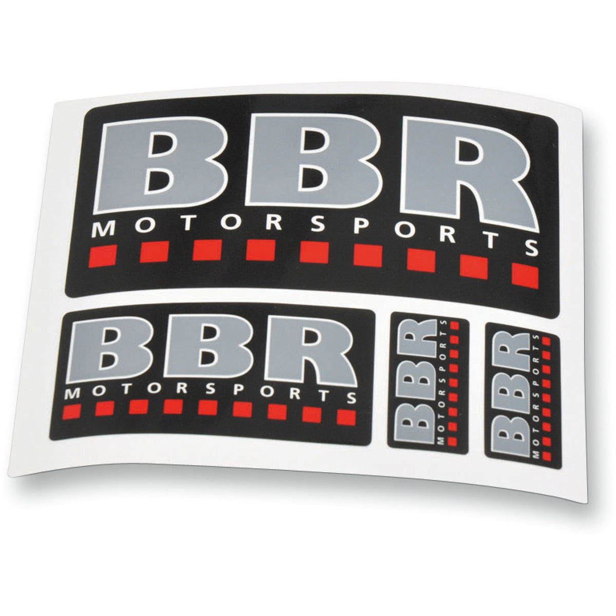 BBR MOTORSPORTS 4320-0624 710-BBR-2005 Vinyl Decals Sheet BBR Decal Sh ...