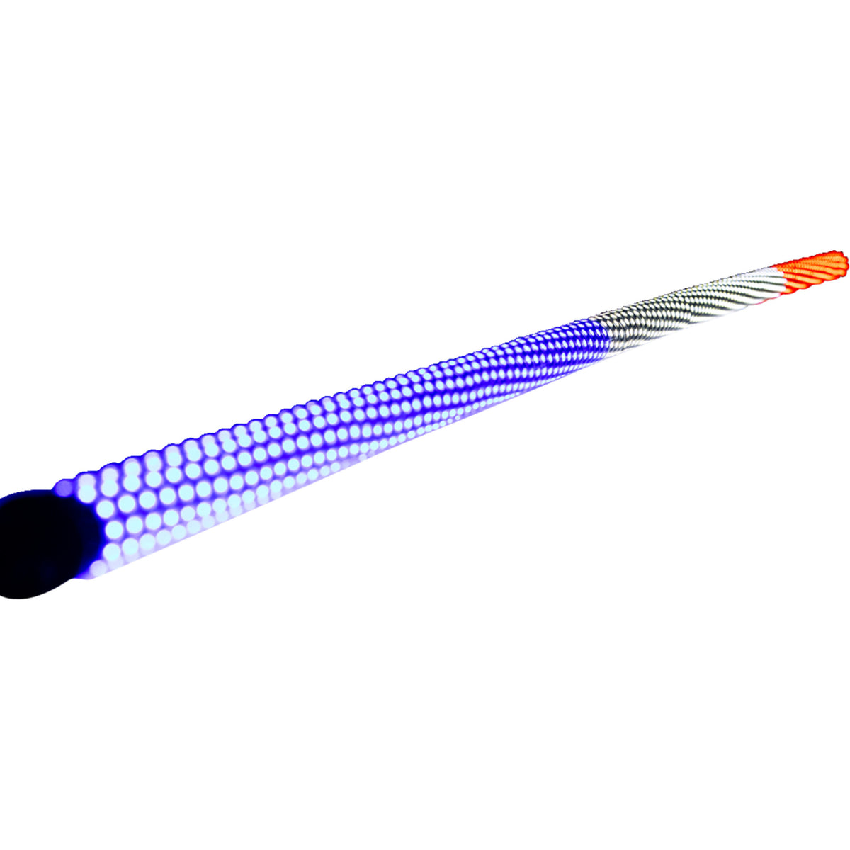 WHIPITLIGHTRODS 2040-3041 SB-RWB-151 Light Rod 5' - whip - red/white/b ...