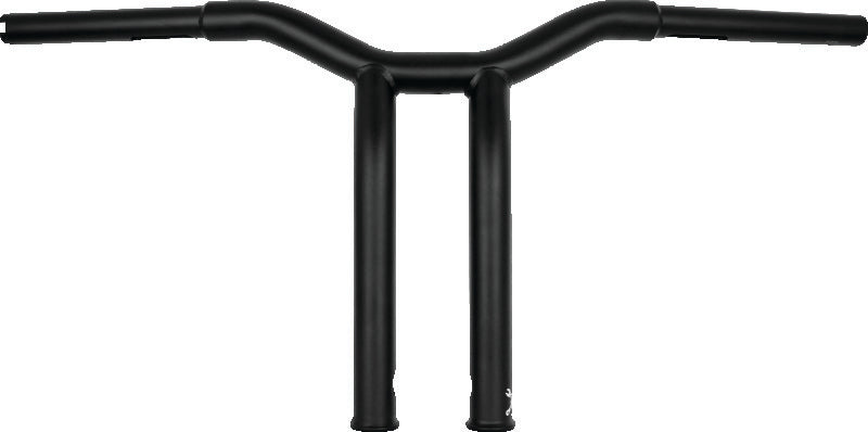 Burly Brand B12-6052SB Dominator Raked Bar 12in - Matte Black - SpazCycle