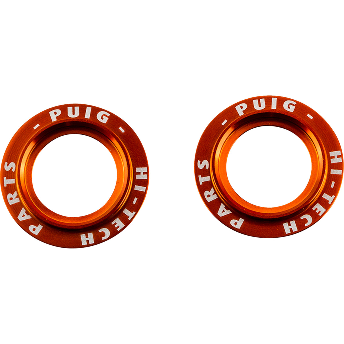 PUIG HI-TECH PARTS 0214-3268 20271T Axle Slider Rings orange - set ...