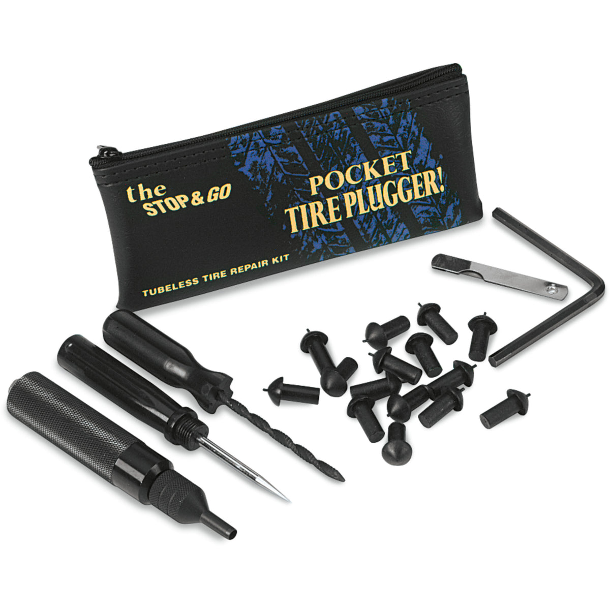 STOP & GO INTERNATIONAL 0364-0001 1000 Pocket Tire Plugger Kit Tire Pl ...