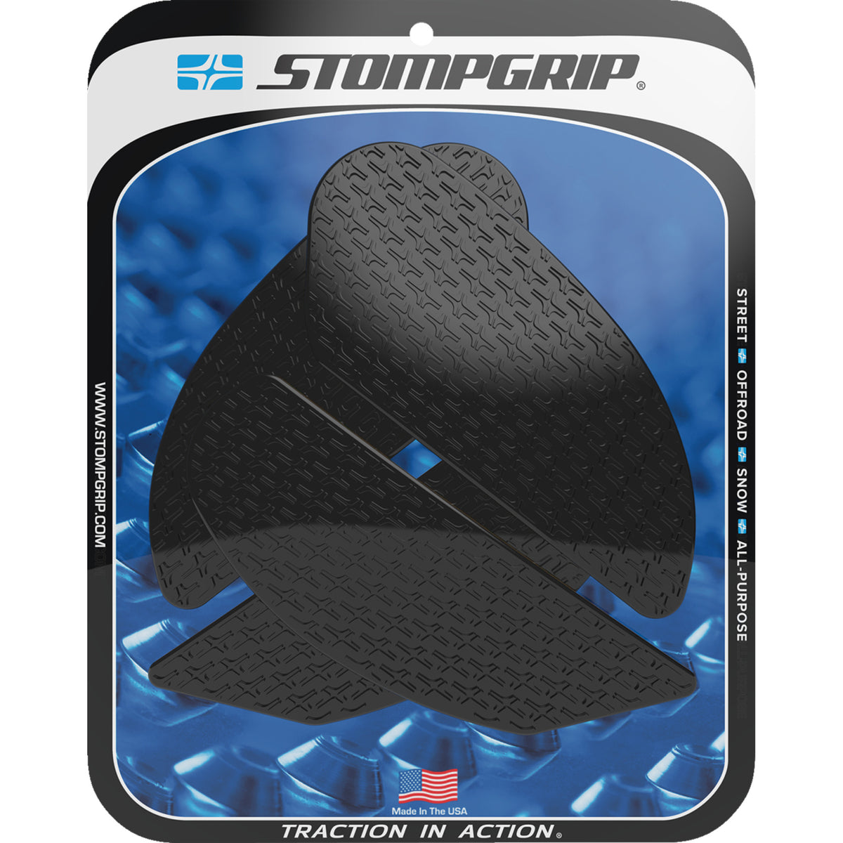 STOMPGRIP 4320-2658 55-14-0150B Icon Profile Traction Pad Tank Grips ...