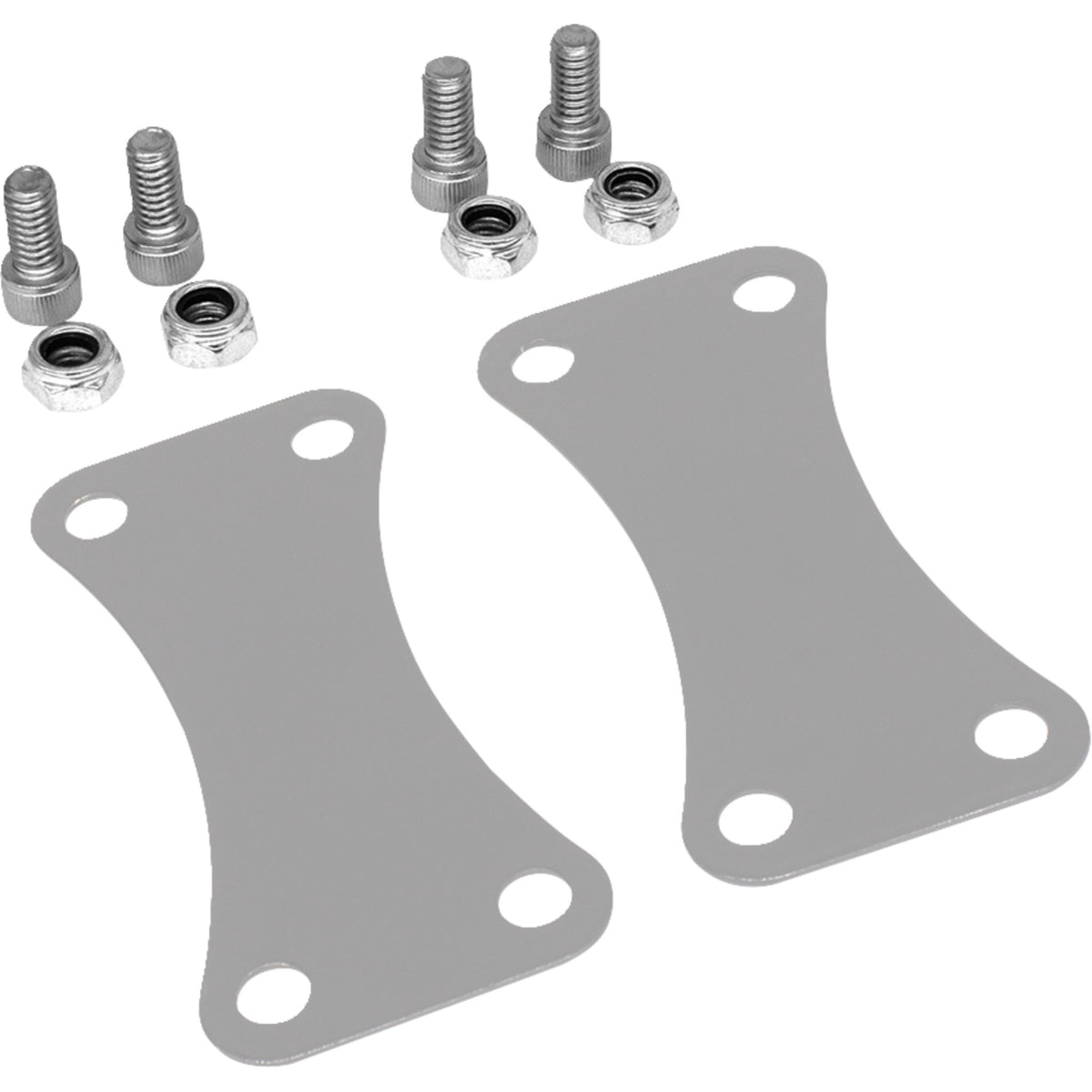 COASTAL MOTO 1410-0169 FB24-SS Fender Risers Fender Riser - 21" - Silv ...