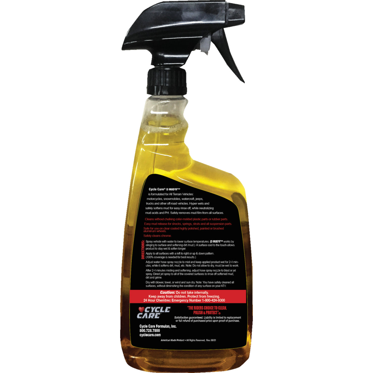 CYCLE CARE FORMULAS 3704-0133 28032 D MUD'R Mud Release Formula D MUD ...