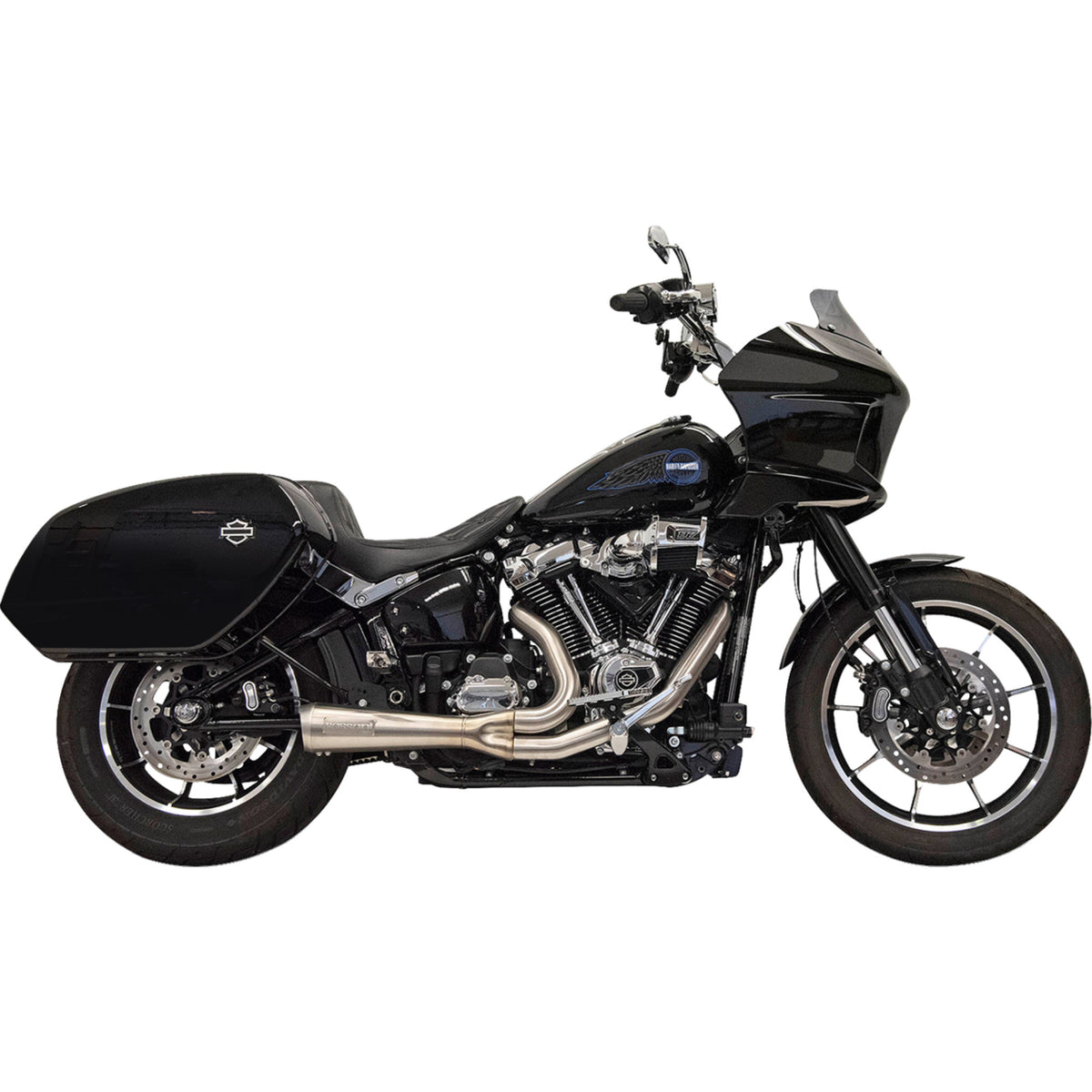 BASSANI XHAUST 1800-2744 1S79SS 2-into-1 Ripper Exhaust System with ...