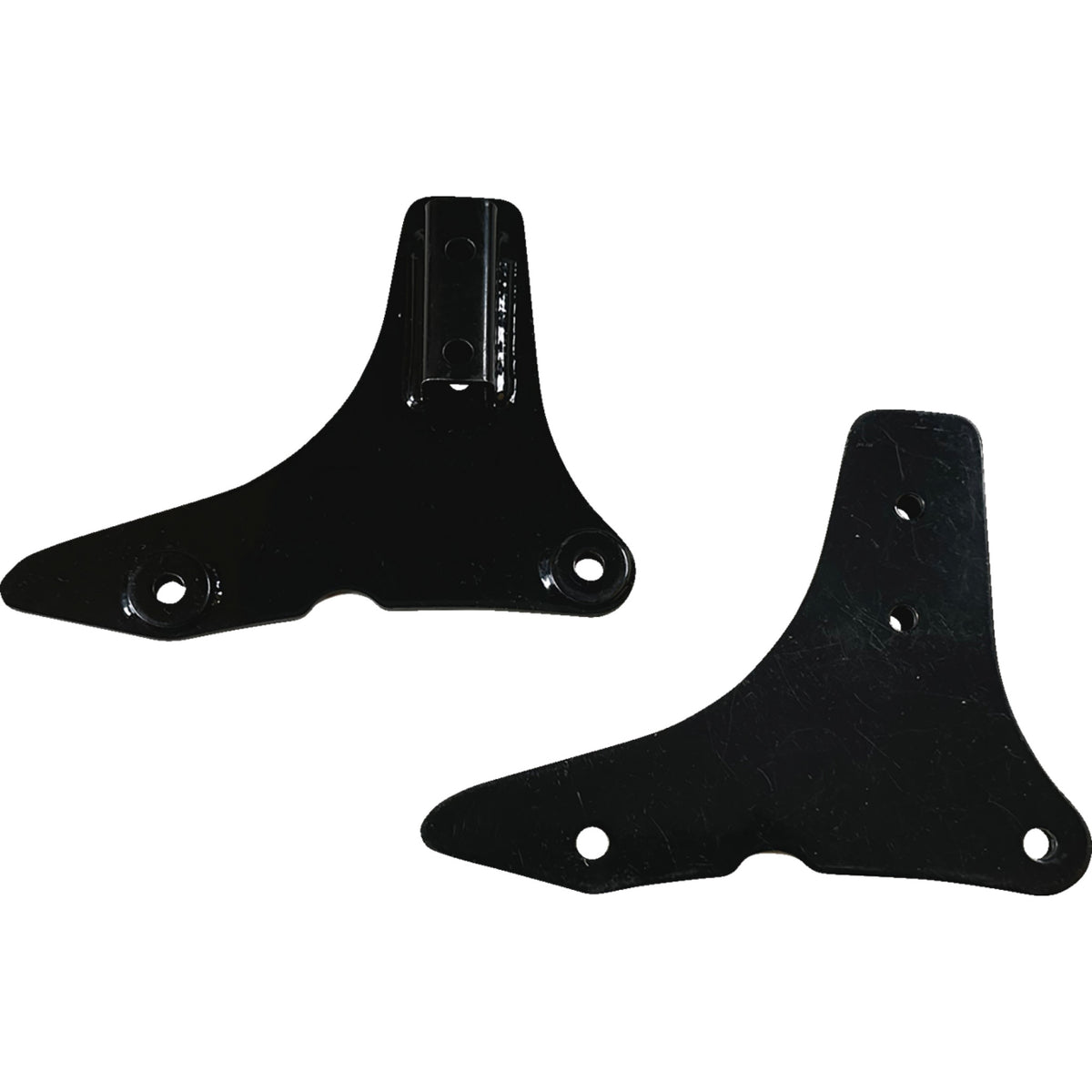 DRAG SPECIALTIES 1504-0124 Sissy Bar Side Plates Side Plates - Black ...