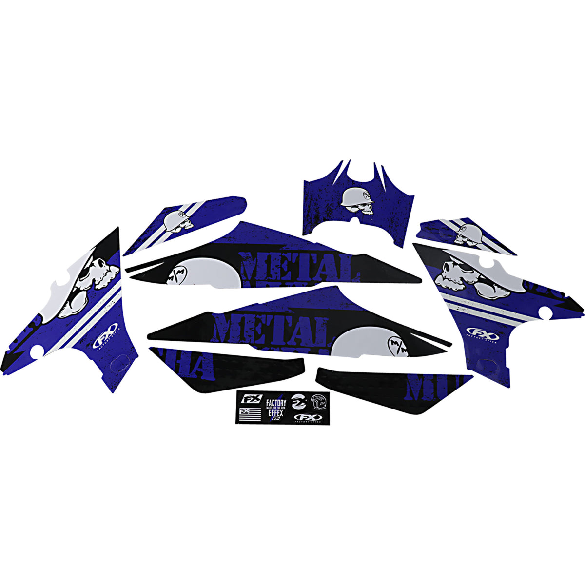 FACTORY EFFEX 4302-6061 23-11234 Metal Mulisha Graphics Kit Metal Muli ...