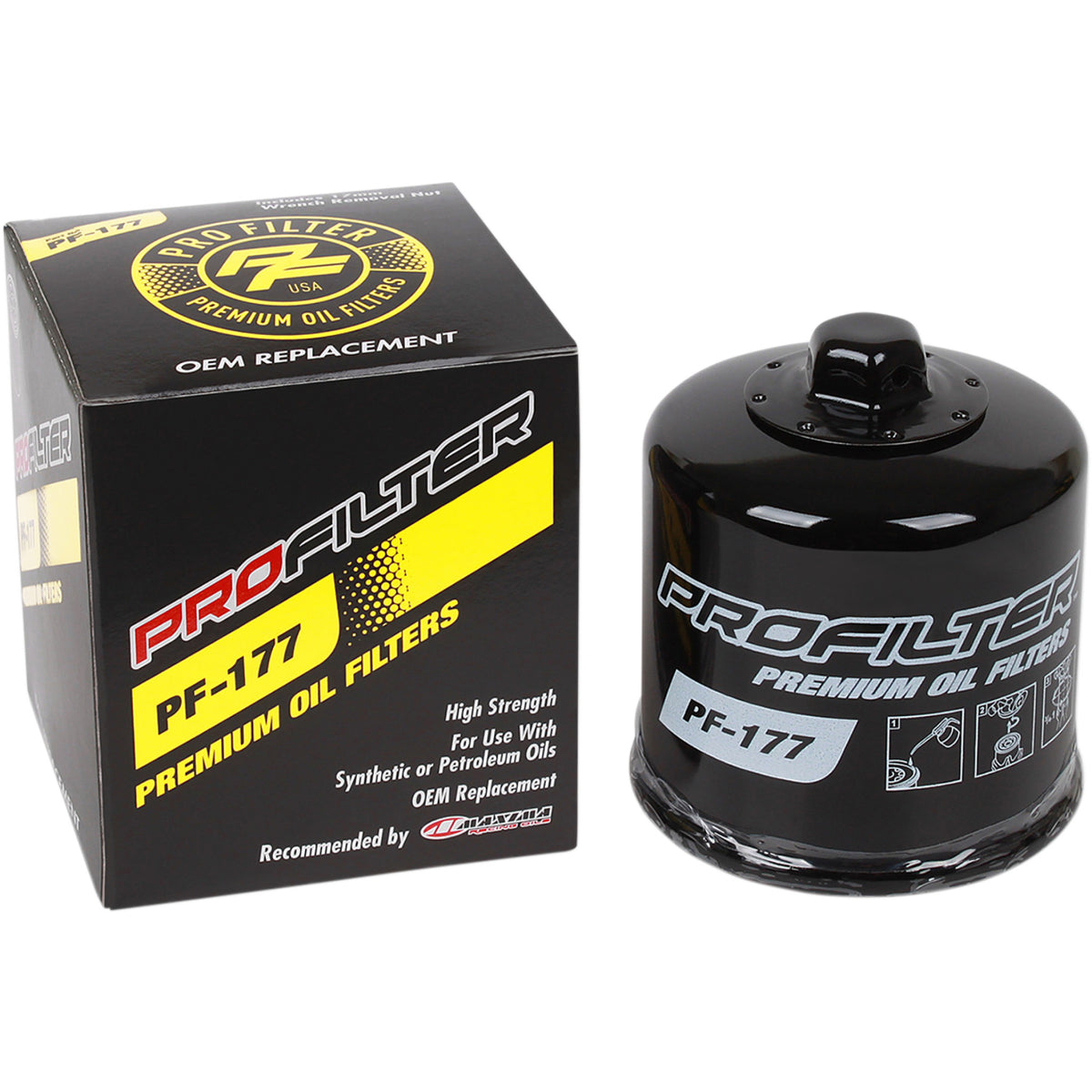 PRO FILTER 0712-0627 PF-177 Replacement Oil Filter — SpazCycle