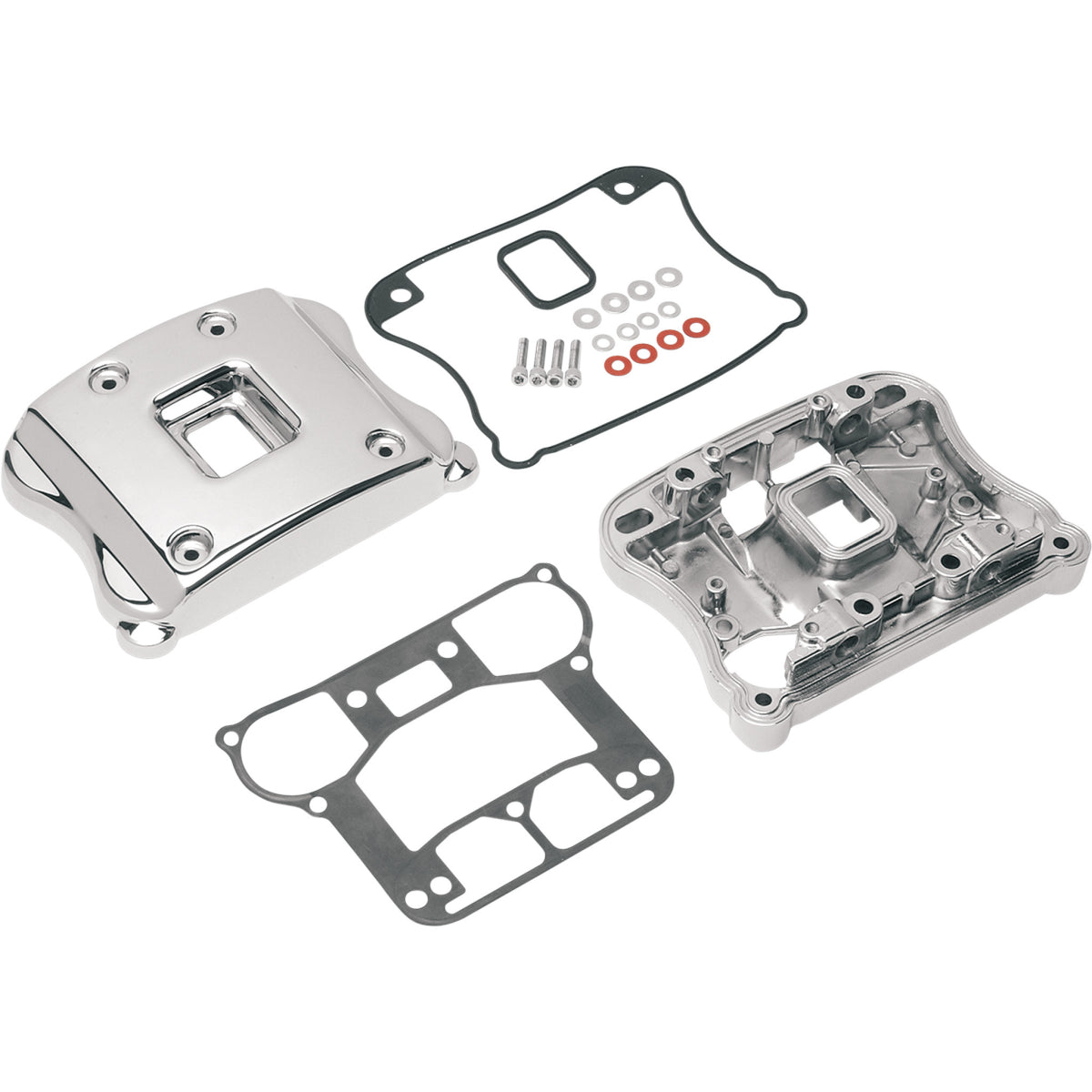 DRAG SPECIALTIES 0940-0440 Rocker Box Kit Rocker Box - Chrome - Sports ...