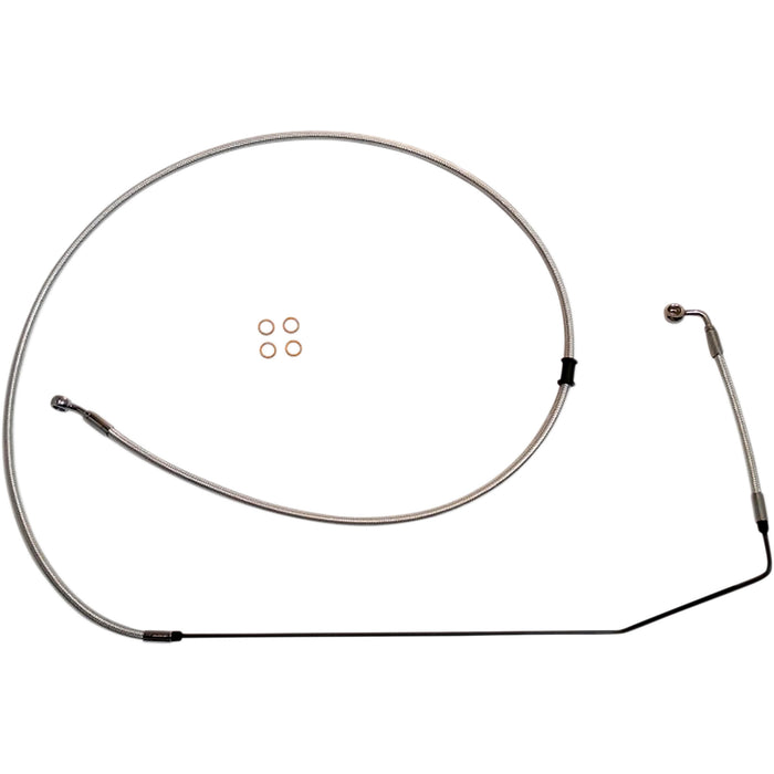 MAGNUM SHIELDING 1741-5057 AS37591 Braided Front Brake Line Brake Line ...