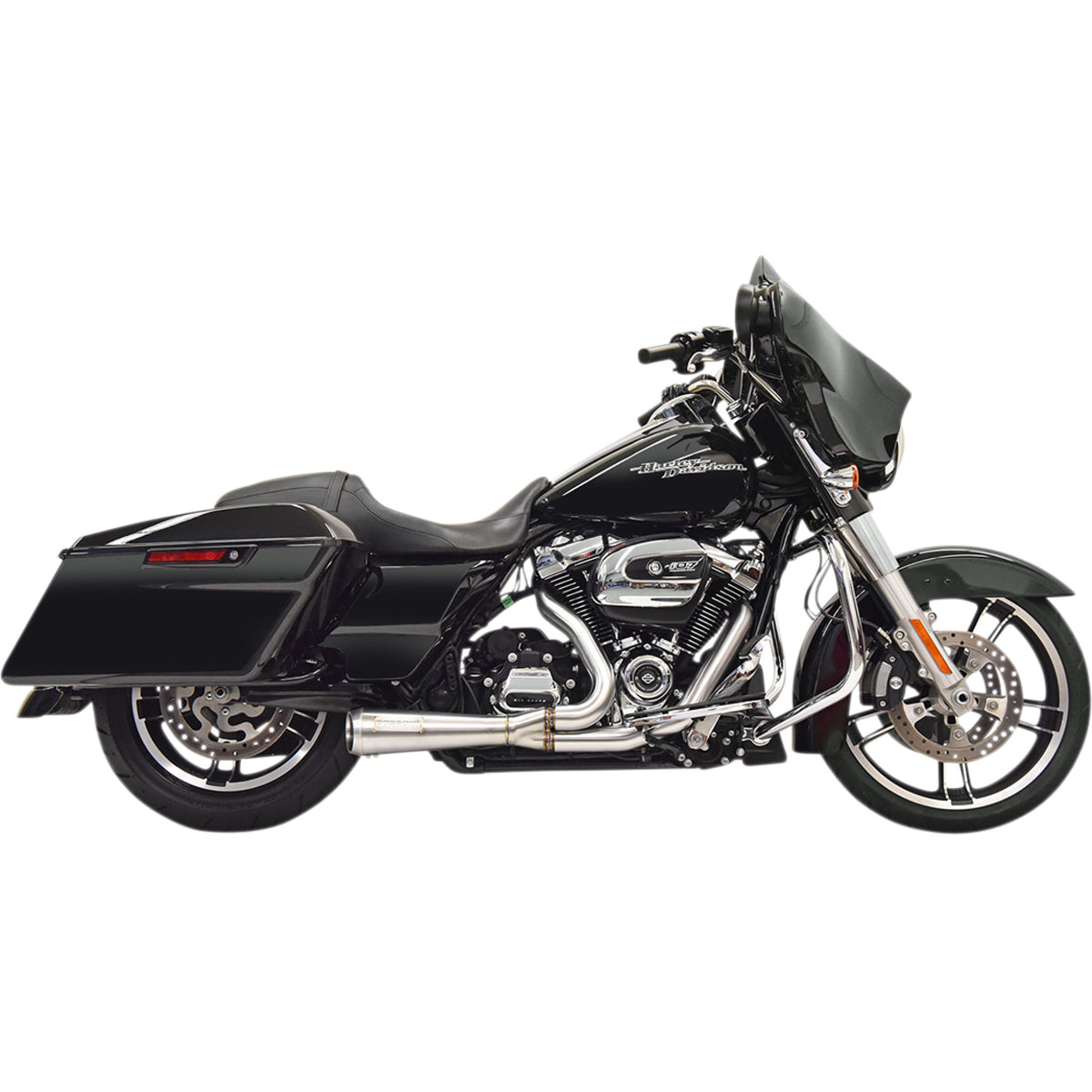 BASSANI XHAUST 1800-2447 1F42SS Road Rage 2:1 Short Exhaust System - S ...