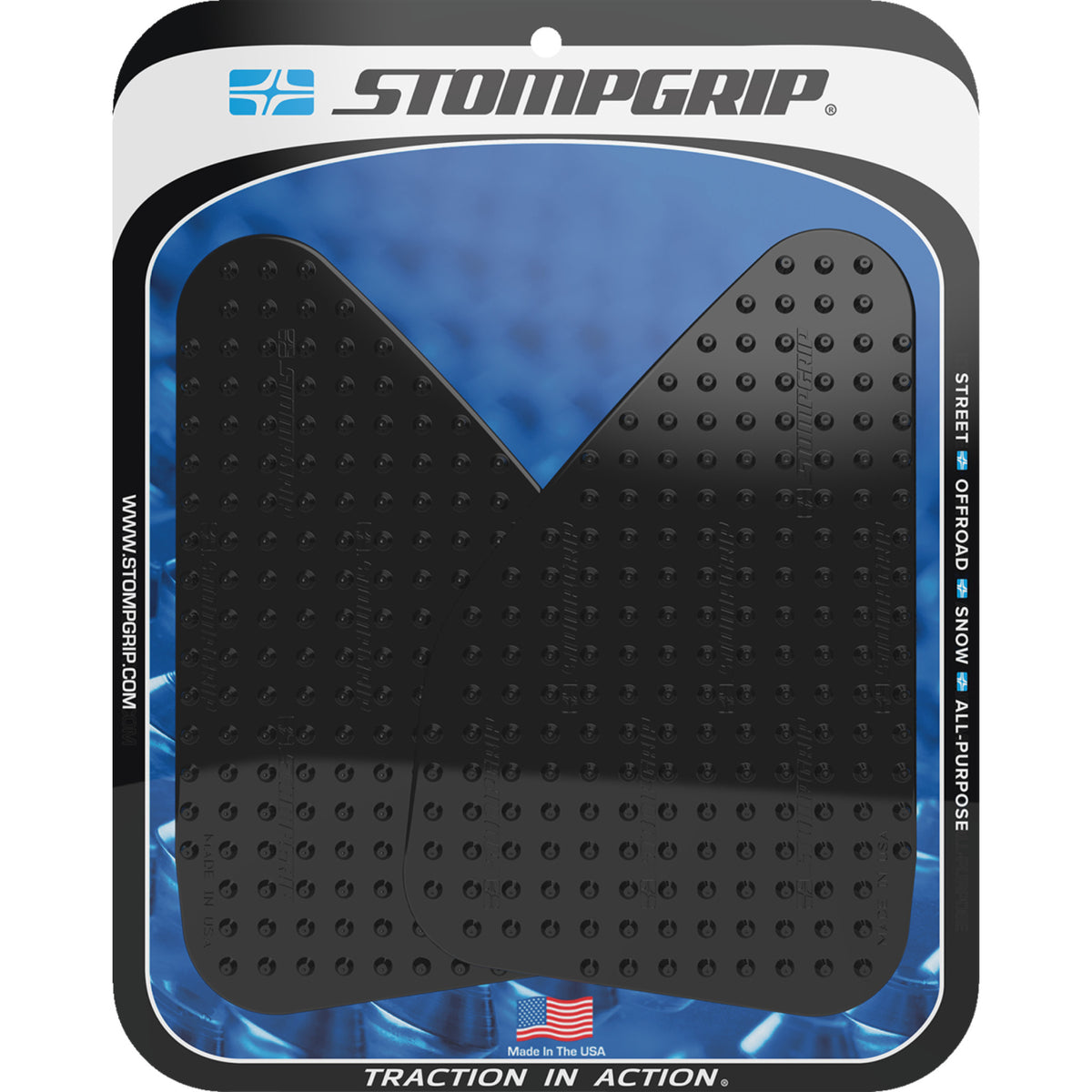 STOMPGRIP 4320-2761 55-10-0212B Volcano Profile Traction Pad Tank Grips ...