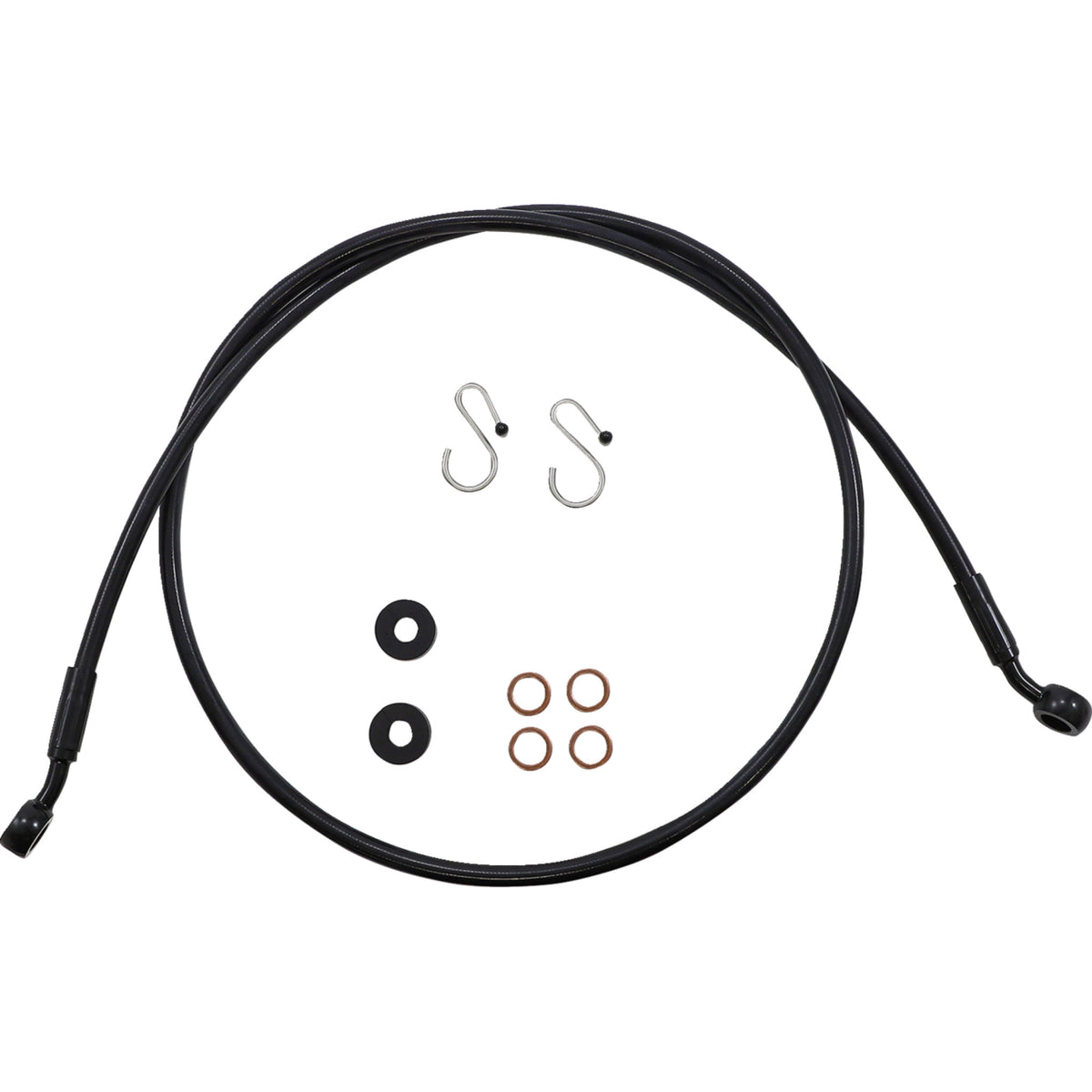 MAGNUM SHIELDING 1741-6210 SBB0603-47 XR Stainless Brake Line Kit Brak ...