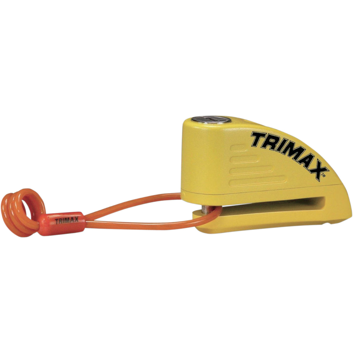 TRIMAX 4010-0185 TAL88YL Alarm Disc Lock yellow - 7 mm pin — SpazCycle