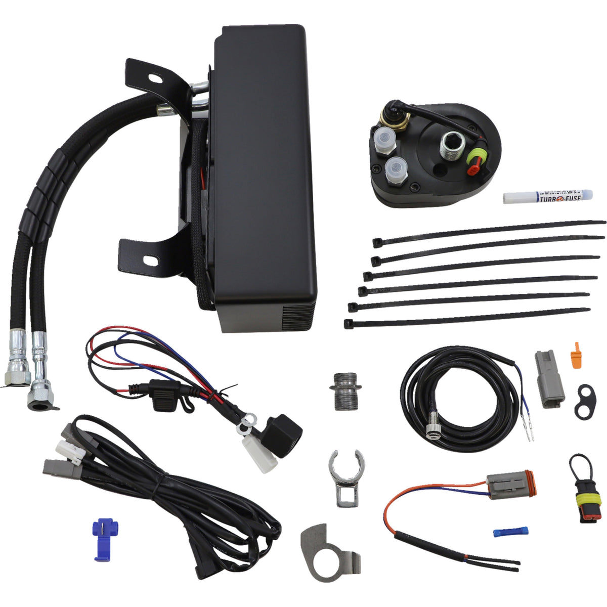 ULTRACOOL 0713-0148 RF-1F 3.0 Below Regulator Mount Oil Cooler with Fa ...