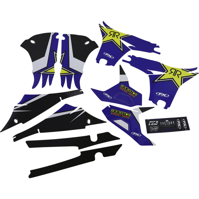 FACTORY EFFEX 4302-6389 23-14228 Rockstar Shroud Graphic Kit Shroud Gr ...