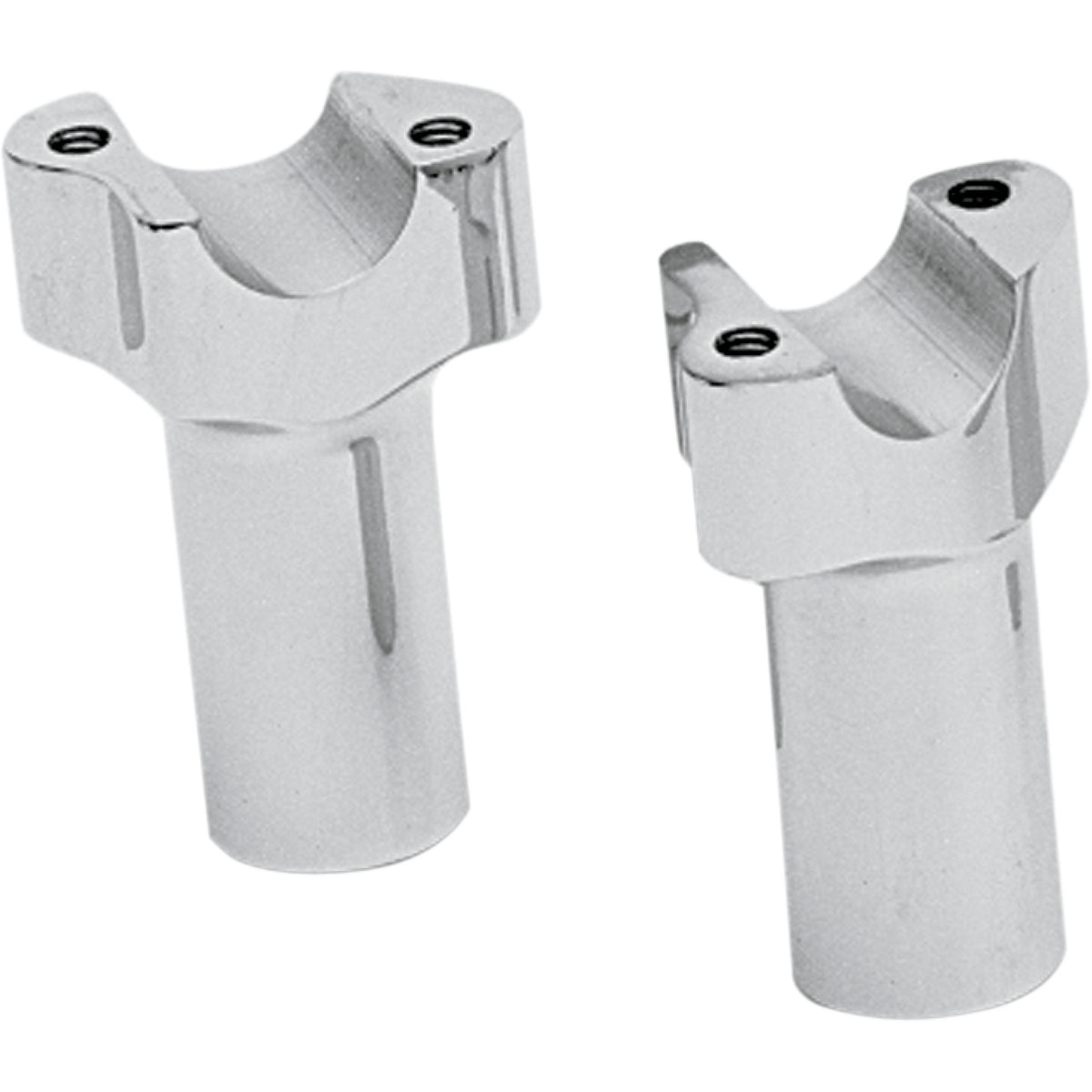 DRAG SPECIALTIES Buffalo Billet Aluminum Handlebar Riser Risers - Chro ...