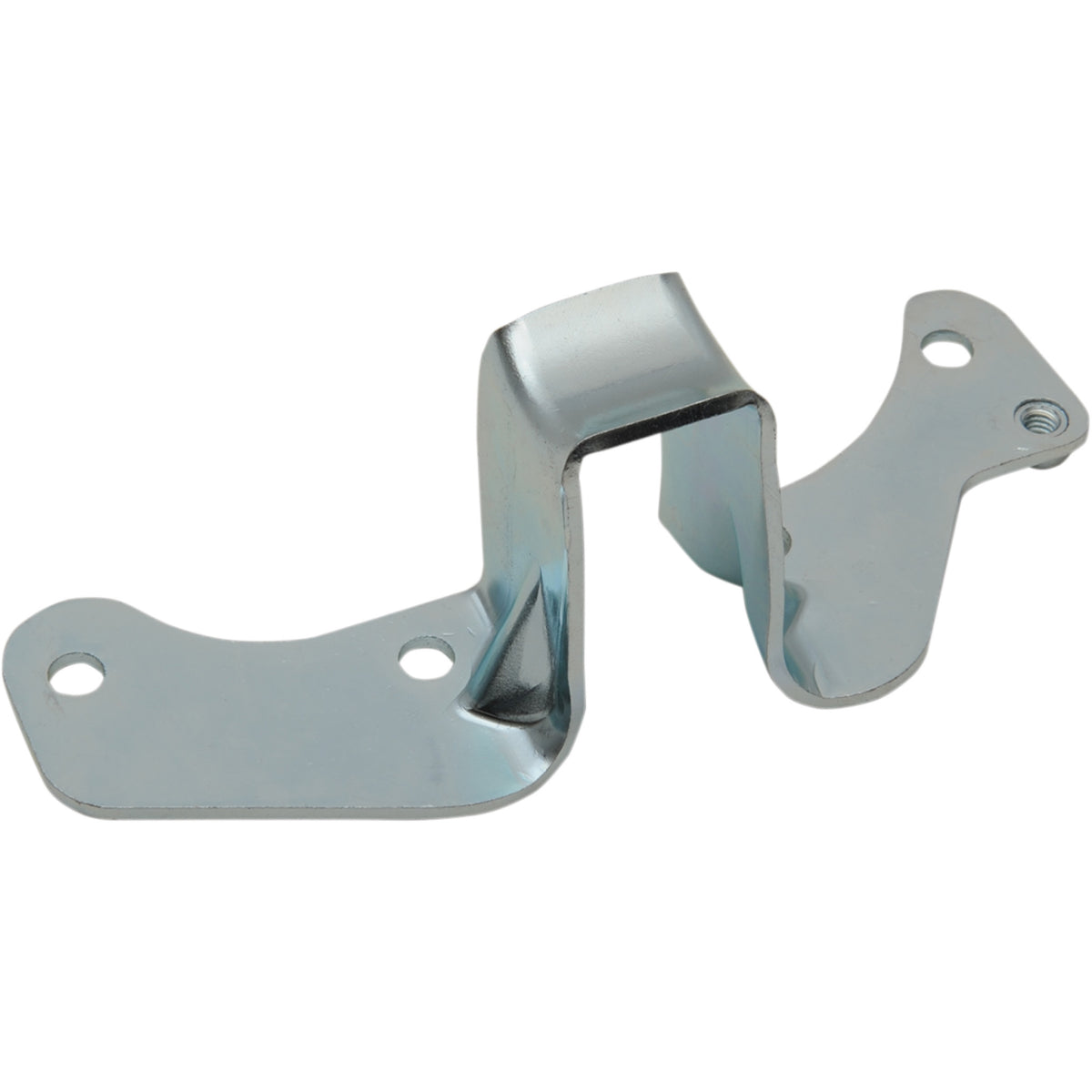 DRAG SPECIALTIES 1861-1109 Rear Exhaust Pipe Bracket chrome — SpazCycle