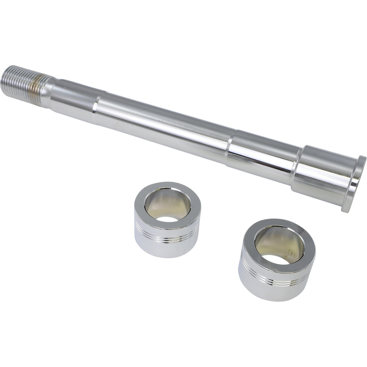 DRAG SPECIALTIES 0214-1980 Front Axle Kit Axle Kit - Front - Chrome ...