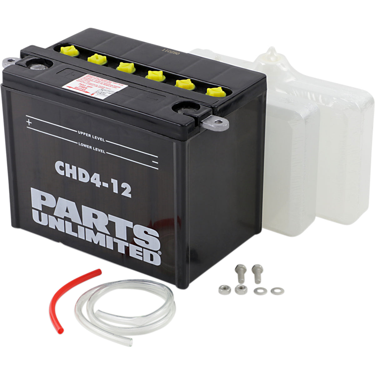 PARTS UNLIMITED 2113-0151 Heavy-Duty 12v Battery Kit Battery - YHD412 ...