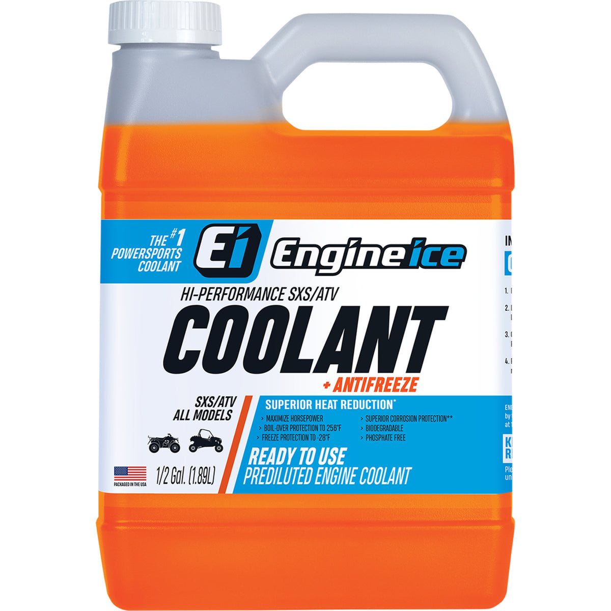 ENGINE ICE 3705-0034 12556 Hi-Performance Powersports Coolant Premixed ...