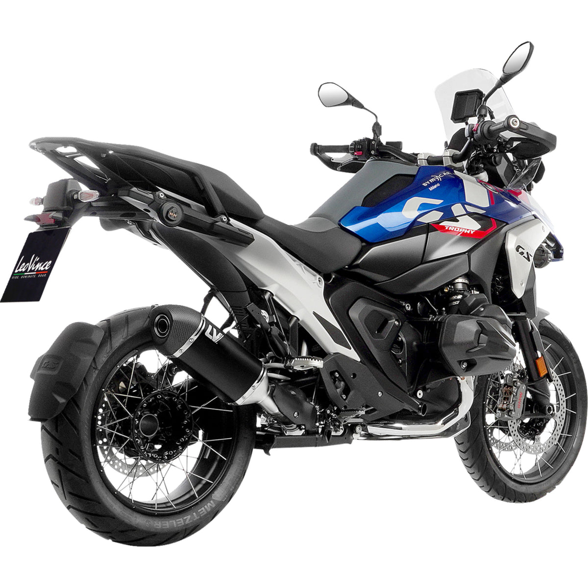 LEOVINCE 1811-4773 15604B LV-14 Slip-On Muffler black - bmw r 1300 gs ...