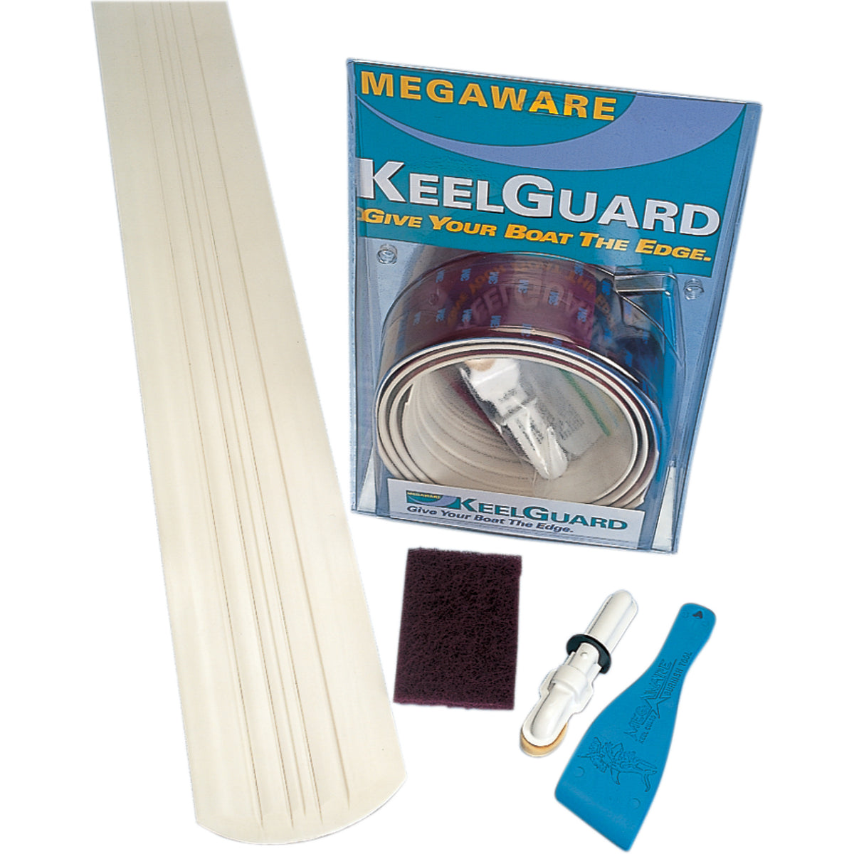KEEL GUARD 5102-W 20105 Keel Protector Kit Keel Protector - 5' - White ...