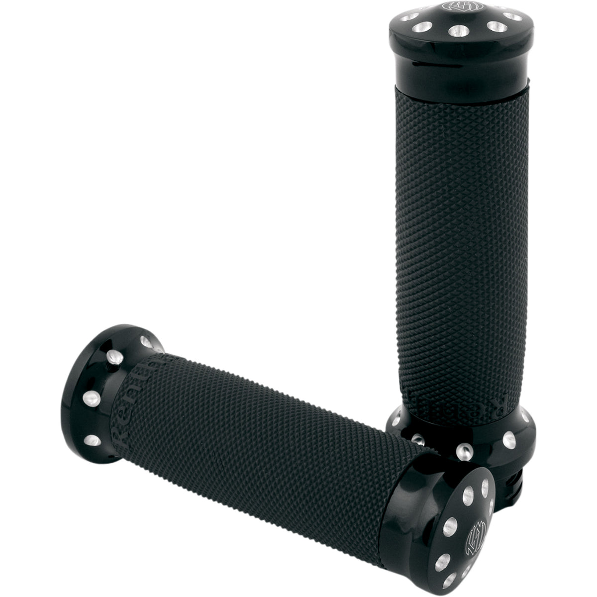 RSD 0630-0599 0063-2022-BM Tracker Grips - TBW - Black — SpazCycle