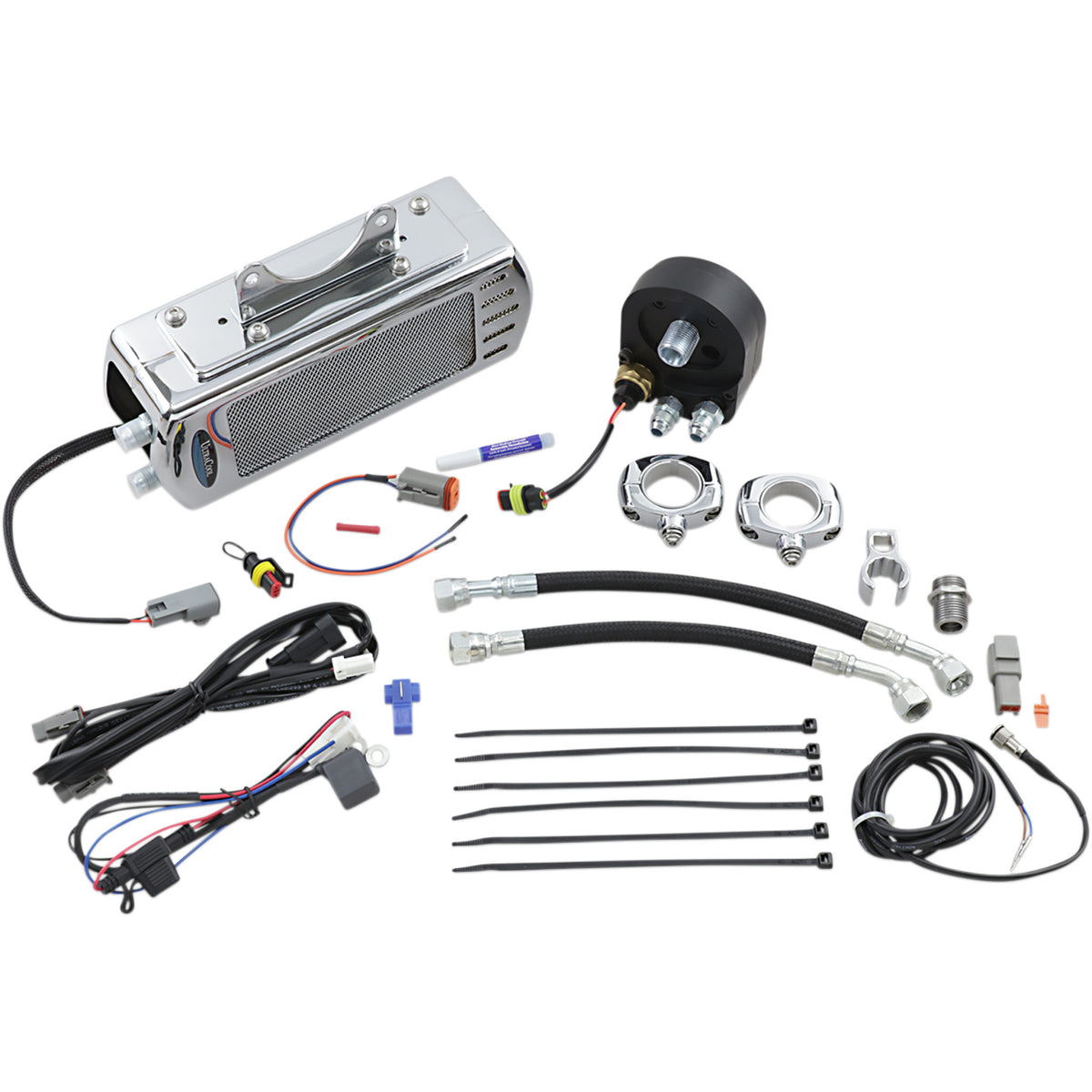 ULTRACOOL 0713-0203 SMT-2C 3.0 Side Mount Oil Cooler with Fan Kit Side ...