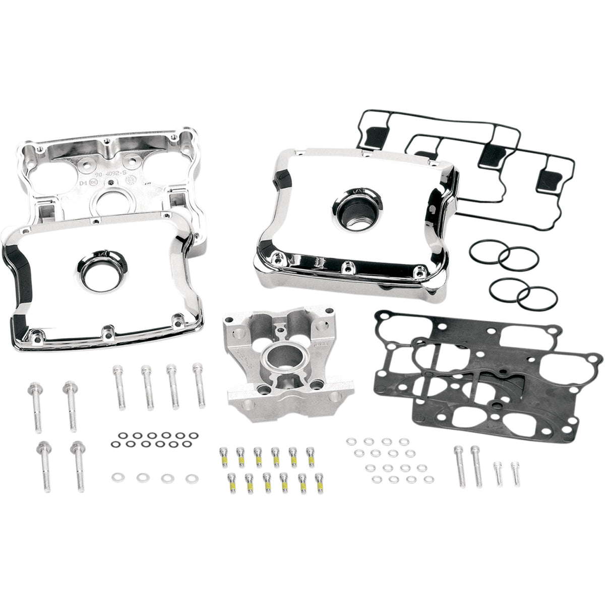 S&S CYCLE 90-4110 90-4110 Chrome Rocker Boxes - Die Cast Rocker Box ...