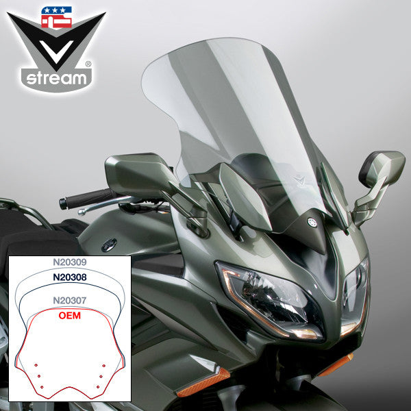 National Cycle 562-5024S N20308 Fairing Mount V-Stream Windscreen ...