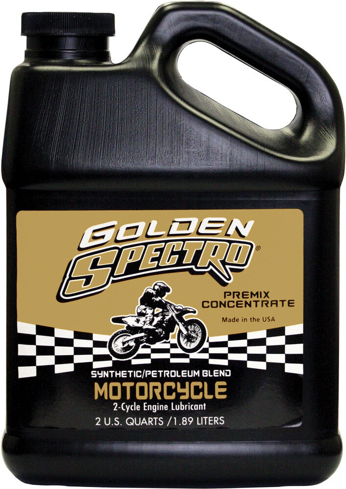 Spectro 582-00022 310335 Golden Spectro Semi-Syn 2T Oil - SpazCycle
