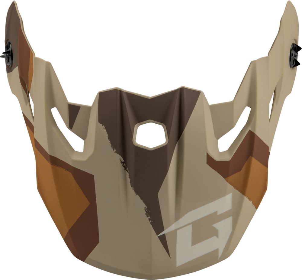 Gmax MX-96 Splinter Visor w/screws - SpazCycle