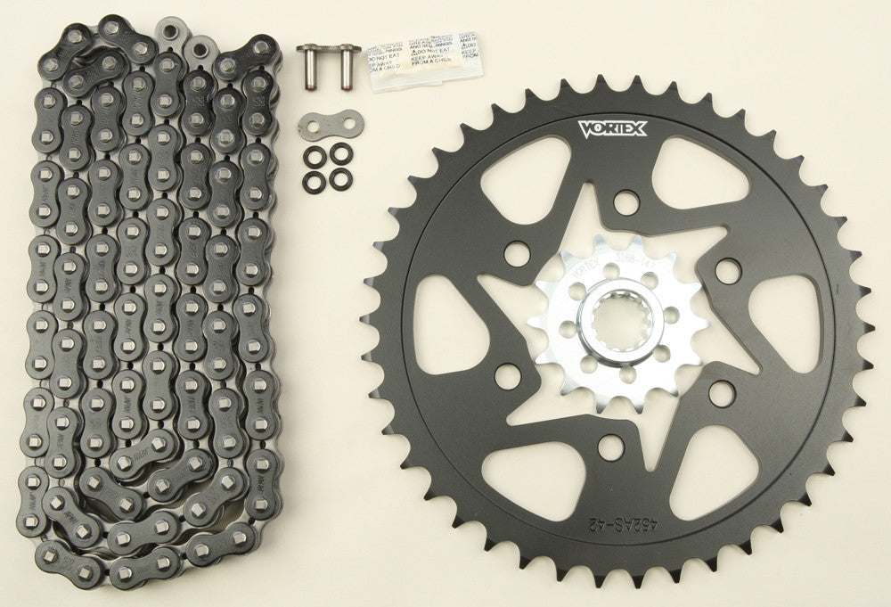 Vortex 3-CK6352 CK6352 Performance Links Chain & Sprocket Kit - SpazCycle