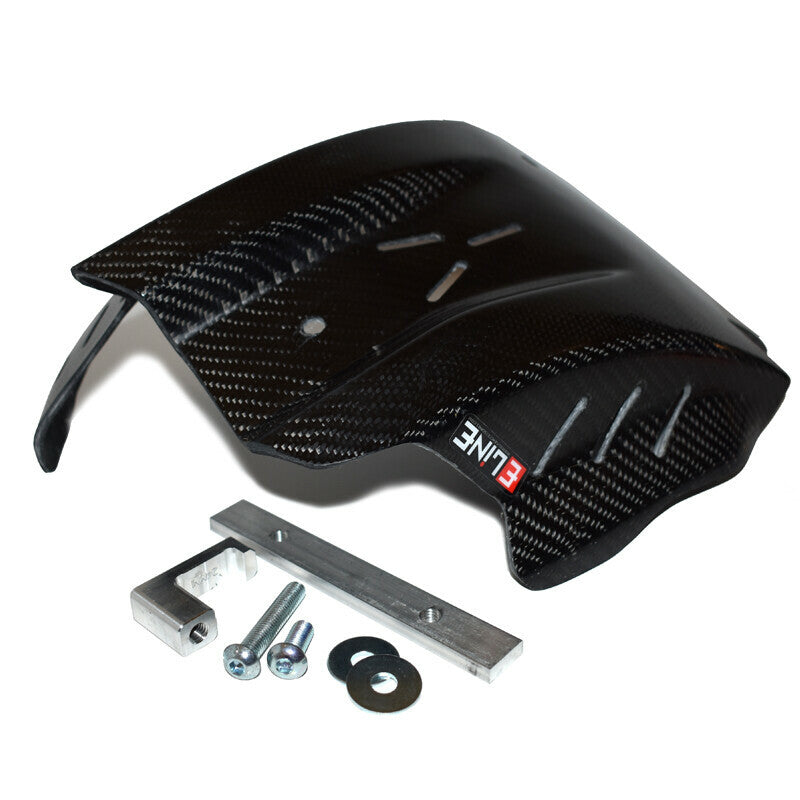 E-line Accessories 677-6204 YSP25005 Carbon Fiber Skid Plates - SpazCycle