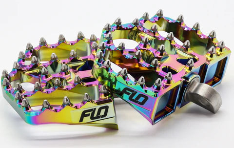 FLO MOTORSPORTS V4 MINI FLOOR BOARDS FOR HARLEY DAVIDSON / DYNA / CUST ...